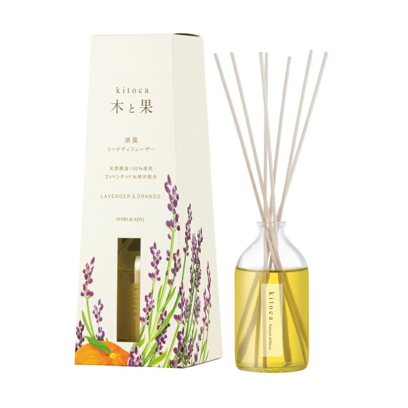 木と果（kitoca） 消臭リードディフューザー 90mL 【ボックス入り】 全6種 | Amingオンラインショップ